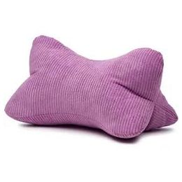 G&ouml;zze Nackenkissen G&Ouml;ZZE "Capri Cord", flieder, B:40cm H:19cm L:25cm, Polyester, Funktionskissen