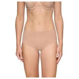 Slip Triumph "Pretty Micro Maxi", Damen, Gr. XL, neutral beige, Microfaser, Obermaterial: 61% Polyamid, 39% Elasthan, k&ouml;rpernah, Unterhosen Slip, nahtlos