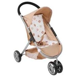 Bayer Chic 2000 Puppenbuggy CHIC2000 "Speedy", beige (b&auml;rchen beige), Puppenwagen, KinderB:35cm H:59cm T:54cm, Kunststoff, Metall, Polyester, mit leichtg&auml;ngigen Doppelr&auml;dern, B:35cm H:59cm T:54cm