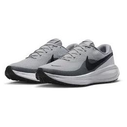 Laufschuh Nike "Revolution 8", Damen, Gr. 45,5, lt smoke grau, schwarz, smoke grau, wei&szlig;, Synthetik, Textil, Schuhe Laufschuh