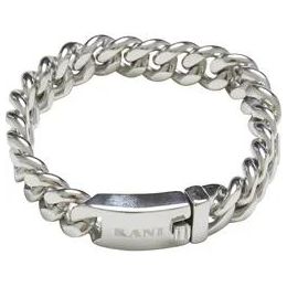 Armband Karl Kani "Karl Kani KK Retro Kani Link Bracelet", silber, Armb&auml;nder, Damen, onesize, Armband
