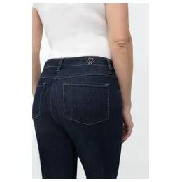 5-Pocket-Jeans WONDERJEANS "Relaxed Straight", Damen, Gr. 46, L&auml;nge 30, blau rinse, Denim/Jeans, Obermaterial: 87% Baumwolle, 10% Polyester, 3% Elasthan, straight fit, Jeans 5-Pocket-Jeans, Cool, modern und vielseitig zu stylen
