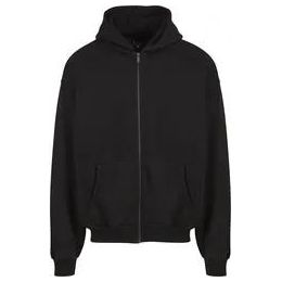Sweatjacke Karl Kani "Karl Kani Kani Western Os Zip Hoodie", Damen, Gr. M, schwarz, 70% Baumwolle, 30% Polyester, Sweatjacken Sweatjacke