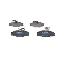 Bosch Bremsbelagsatz, Scheibenbremse 0986424227 f&uuml;r Peugeot