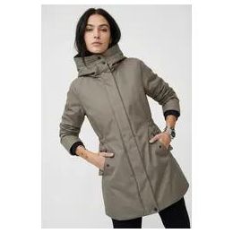 Parka Only "ONLJULIE WINTER PARKA OTW", Damen, Gr. S, walnut, Web, Obermaterial: 100% Polyester, unifarben, Po-bedeckend, Windstopperb&uuml;ndchen, Jacken Parka
