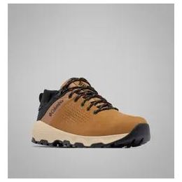 Wanderschuh Columbia "NEWTON NIMBLETM LTR", Herren, Gr. 43, elk, schwarz, Leder, Schuhe Wanderschuh