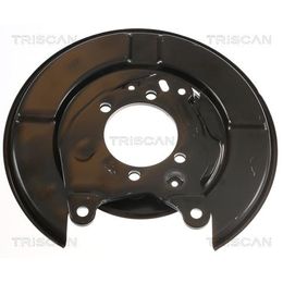 TRISCAN Spritzblech, Bremsscheibe 812514205 Hinterachse links f&uuml;r NISSAN RENAULT