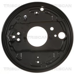 TRISCAN Spritzblech, Bremsscheibe 812529260 Hinterachse links f&uuml;r VW