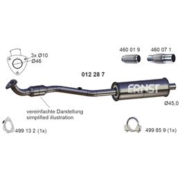 Ernst Vorschalld&auml;mpfer 012287 f&uuml;r Opel GM