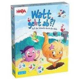 Spiel Haba "Watt geht ab?", bunt, Spiele, Kinder, Holz, Papier, Pappe