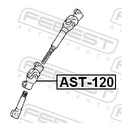 FEBEST Lenkwelle ast120 f&uuml;r TOYOTA