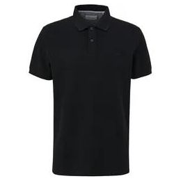 Poloshirt s.Oliver "Poloshirt Basic Poloshirt 1er Pack", Damen, Gr. L, schwarz, Obermaterial: 100% Baumwolle CO., Shirts