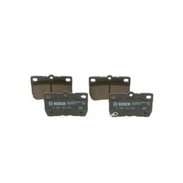 Bosch Bremsbelagsatz, Scheibenbremse 0986494891 f&uuml;r LEXUS TOYOTA