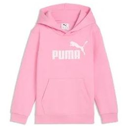 Kapuzensweatshirt Puma "ESS NO. 1 LOGO HOODIE FL PS", Jungen, Gr. 122, pink shimmer, Fleece, Obermaterial: 66% Baumwolle, 34% Polyester, bedruckt, regular fit normal, angesetztes B&uuml;ndchen, Sweatshirts, f&uuml;r Kinder, Regular Fit, mit K&auml;ngurutasche, mit Jerseyfutter
