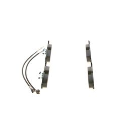 Bosch Bremsbelagsatz, Scheibenbremse 0986424027 f&uuml;r Peugeot LANCIA Fiat Citro&euml;n JAGUAR