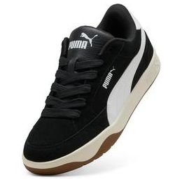 Sneaker Puma "PARK LT SD", Herren, Gr. 46, Puma schwarz, Puma wei&szlig;, Leder, unifarben, Schuhe Sneaker, f&uuml;r sportlichen Stil im Alltag, mit Gummi-Laufsohle