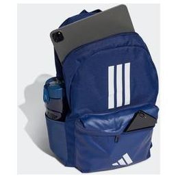Rucksack Adidas PERFORMANCE "CLASSIC BACK TO SCHOOL 3-STREIFEN", dunkelblau, wei&szlig;, Rucks&auml;cke, Obermaterial: 100% Polyester, Rucksack