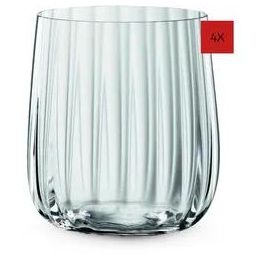 Glas Spiegelau "Tumbler Lifestyle 340 ml 4er Set transparent", bunt (transparent), 4 tlg., Glas, Trinkgef&auml;&szlig;e