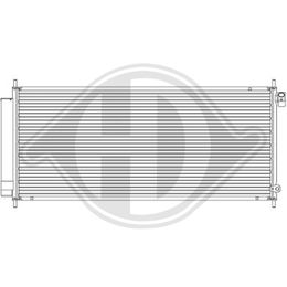 DIEDERICHS Kondensator, Klimaanlage dcc1656 f&uuml;r HONDA
