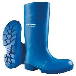 Sicherheitsstiefel Dunlop "Purofort Foodpro MultiGrip safety" Gr. 36, blau, 36, Obermaterial: 100% Textilmaterial TEXMAT., Schuhe