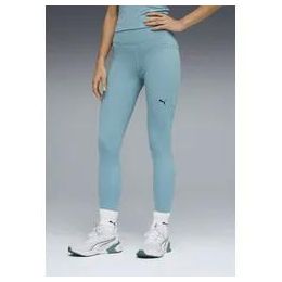 Trainingstights Puma "W TAD ESSENTIAL TIGHT - HW 7/8", Damen, Gr. S, N-Gr, baltic sea blau, Interlock, Obermaterial: 85% Polyester, 15% Elasthan, schmal 7/8-L&auml;nge, Hosen, schmale Passform, f&uuml;r Fitness und sportliche Aktivit&auml;ten, 7/8-L&auml;nge