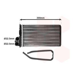 Van Wezel W&auml;rmetauscher, Innenraumheizung 13006473 f&uuml;r Opel NISSAN RENAULT