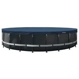 Pool-Abdeckplane Intex "Deluxe", blau, 732, Polyethylen (PE), Planen, &Oslash; 732 cm