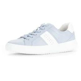 Sneaker Gabor "Sneaker low", Damen, Gr. 40,5, blau, Schuhe Sneaker