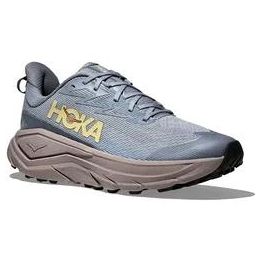 Trailrunningschuh Hoka One One "CHALLENGER 8 GORE-TEX", Damen, Gr. 43, washed blau, cement, Synthetik, Textil, Schuhe, wasserdicht