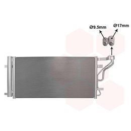 Van Wezel Kondensator, Klimaanlage 82015725 f&uuml;r KIA