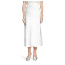 Maxirock Vera Mont "Damen wadenlang", Damen, Gr. 38, rohwei&szlig;, Satin, Obermaterial: 100% Polyester, gerade lang, R&ouml;cke Maxirock, Material