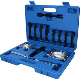 Brilliant Tools Spannb&uuml;gel, Abzieher Abzieher-Satz f&uuml;r Kugellager mit Trennmesser, 10-tlg bt631100