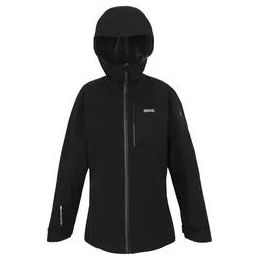 Regenjacke Regatta "Birchdale II", Damen, Gr. 42, schwarz, Obermaterial: 100% Polyester PES., Jacken Regenjacke