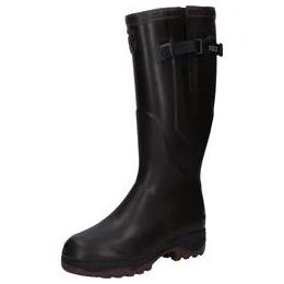 Gummistiefel Aigle "Parcours Iso 2", Damen, Gr. 45, braun, Obermaterial: 100% Gummi rubber., Schuhe Gummistiefel