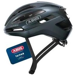 Fahrradhelm Abus "TAIPAN" Gr. L, blau (como blau), Helme, L Kopfumfang: 57cm - 61cm