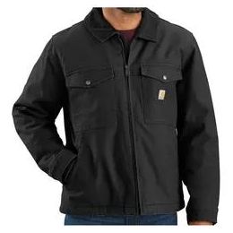 Funktions-Kapuzensweatjacke Carhartt "Montana", Herren, Gr. XL, schwarz, Obermaterial: 60% Baumwolle CO. 40% Polyester PES., Sweatjacken