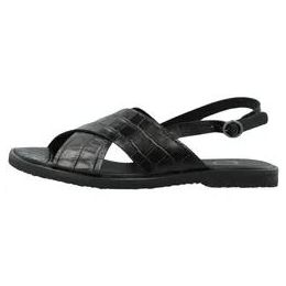 Ca'Shott Sandale CA'SHOTT "Ca'Shott Sandals CASGITTA", Herren, Gr. 39, Normalschaft, schwarz croco, Obermaterial: 100% Synthetik/Textil, Schuhe Sandale
