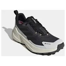Wanderschuh Adidas TERREX "TERREX TRAILMAKER 2 GORE-TEX", Damen, Gr. 43, cwei&szlig;, cschwarz, carbon, Synthetik, Textil, Schuhe Wanderschuh, wasserdicht dank Gore-Tex Membrane