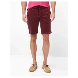 Bermudas Brax "Style BALU", Herren, Gr. 31, Normalgr&ouml;&szlig;en, dunkelrot, Web, 51% Baumwolle, 32% Lyocell, 14% Viskose, 3% Elasthan, Hosen Bermudas