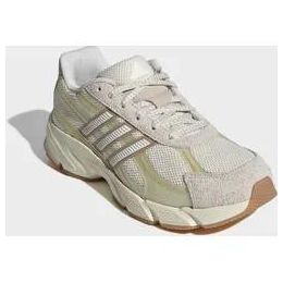 Sneaker Adidas SPORTSWEAR "TECHNOCHAOS 2000", Damen, Gr. 38,5, wonder wei&szlig;, sanftes wei&szlig;, matte gold, Leder, Synthetik, Textil, Schuhe Sneaker