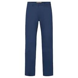 Leinenhose Blend "Leinenhose BHMLikan", Herren, Gr. 30, L&auml;nge 32, blau (marineblaus), Obermaterial: 55% Leinen LI. 45% Viskose CV., Hosen