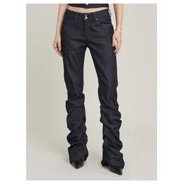 G-Star Raw 5-Pocket-Jeans G-STAR "G-Staq Low Bootcut Jeans", Damen, Gr. 27, L&auml;nge 32, raw denim, Obermaterial: 100% Baumwolle, Jeans 5-Pocket-Jeans