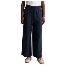 Marc O'Polo Chinohose MARC O'POLO DENIM "aus LENZINGTM Lyocell", Damen, Gr. M, Normalgr&ouml;&szlig;en, blau depths, Obermaterial: 100% Lyocell, unifarben, relaxed fit kn&ouml;chelfrei, Hosen Chinohose