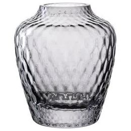 Dekovase Leonardo "GK/Vase GIULIA", grau, B:10cm H:11cm T:10cm, Glas, Vasen
