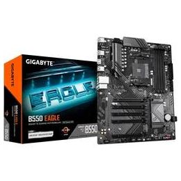 Gigabyte Mainboard "B550 EAGLE Mainboard &ndash; AMD Ryzen 5000 G-Serie CPUs, 10+3+1 Phasen VRM", schwarz, B:27cm H:8,4cm T:33,7cm, Mainboards