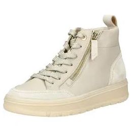 Sneaker Paul Green "Paul Green Sneaker Veloursleder", Damen, Gr. 40,5, ivory, Veloursleder, Schuhe Sneaker