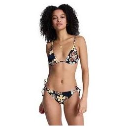 Triangel-Bikini Roxy "Nostalgic Feel Set", Damen, Gr. M, Cup B, anthrazit nostalgic feels ful, Obermaterial: 85% Microfaser, 15% Elasthan;, Bikini-Sets Triangel-Bikini
