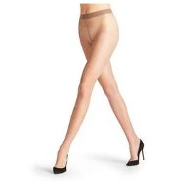 Feinstrumpfhose Falke "Seidenglatt", Damen, Gr. M-L, taupe, Obermaterial: 88% Polyamid, 12% Elasthan, elastisch, Strumpfhosen Feinstrumpfhose, in edler, transparenter Optik, gl&auml;nzend, fein, weich