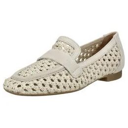 Slipper Paul Green "Paul Green Slipper Veloursleder", Damen, Gr. 42,5, natur, Veloursleder, Schuhe Slipper