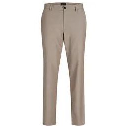 Jack & Jones Chinos JACK & JONES "JPSTOLLIE CONNOR CHINO NOOS", Herren, Gr. 31, L&auml;nge 32, beige, Web, Obermaterial: 69% Polyester, 29% Viskose, 2% Elasthan, unifarben, regular fit lang, Hosen, Materialmix, regular fit